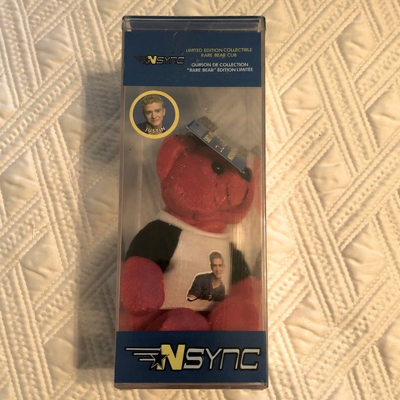 N’Sync | Other | Limited Edition Jt Nsync Collectable Bear | Poshmark